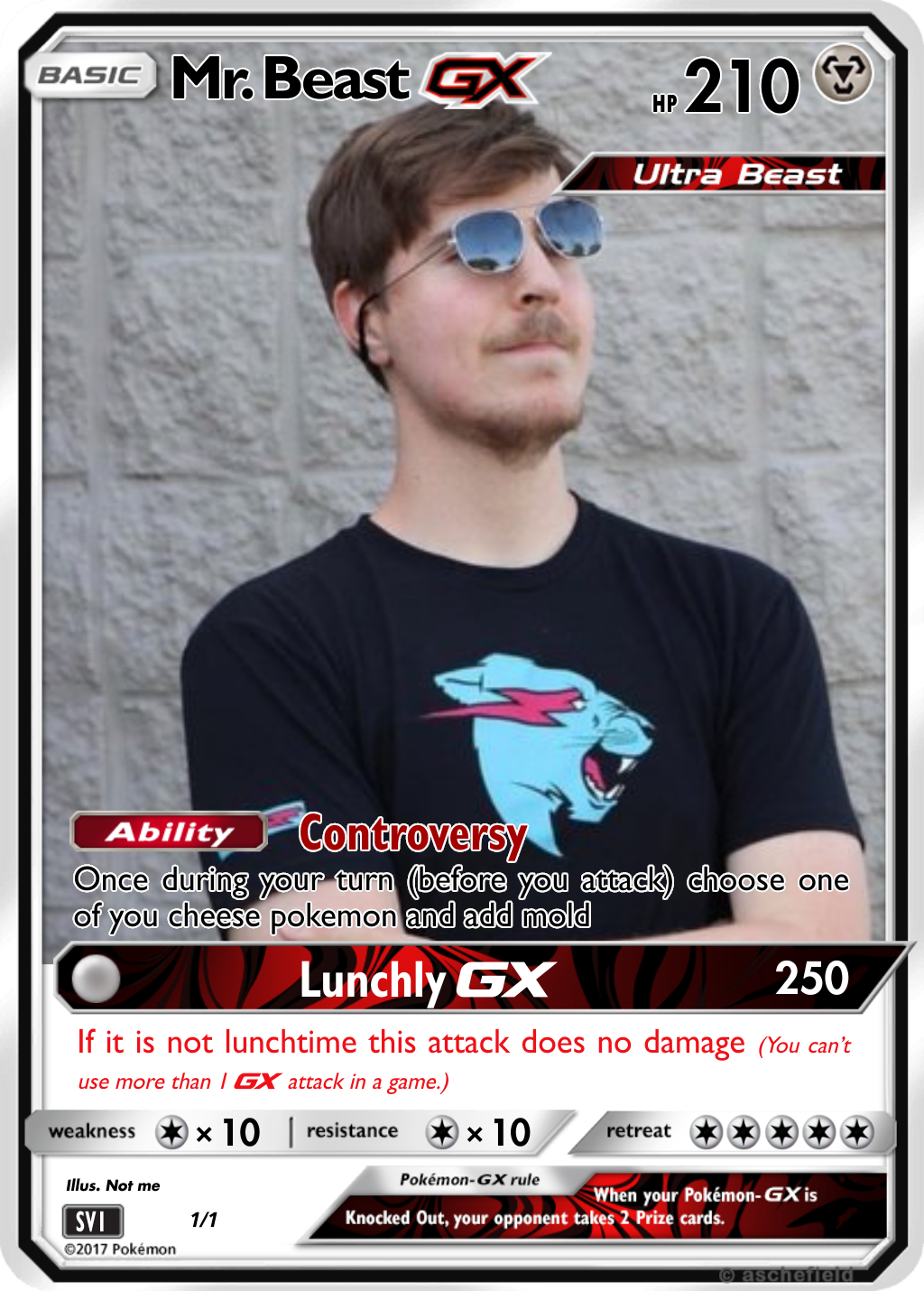 Mr. Beast - Yoshi_creator | Pokécardmaker.net