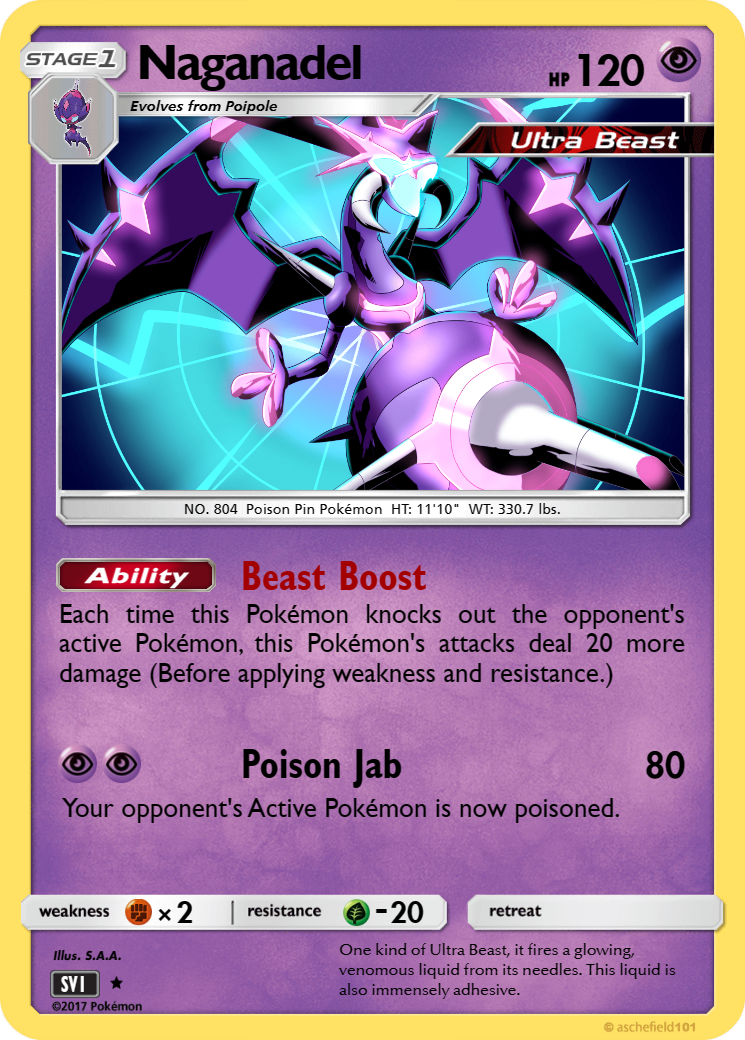Naganadel - Yoshigamer8 | Pokécardmaker.net