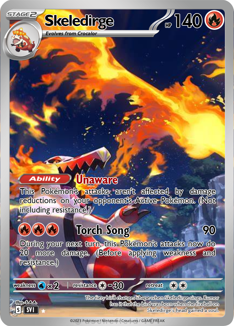 Skeledirge - Yoshigamer8 | Pokécardmaker.net