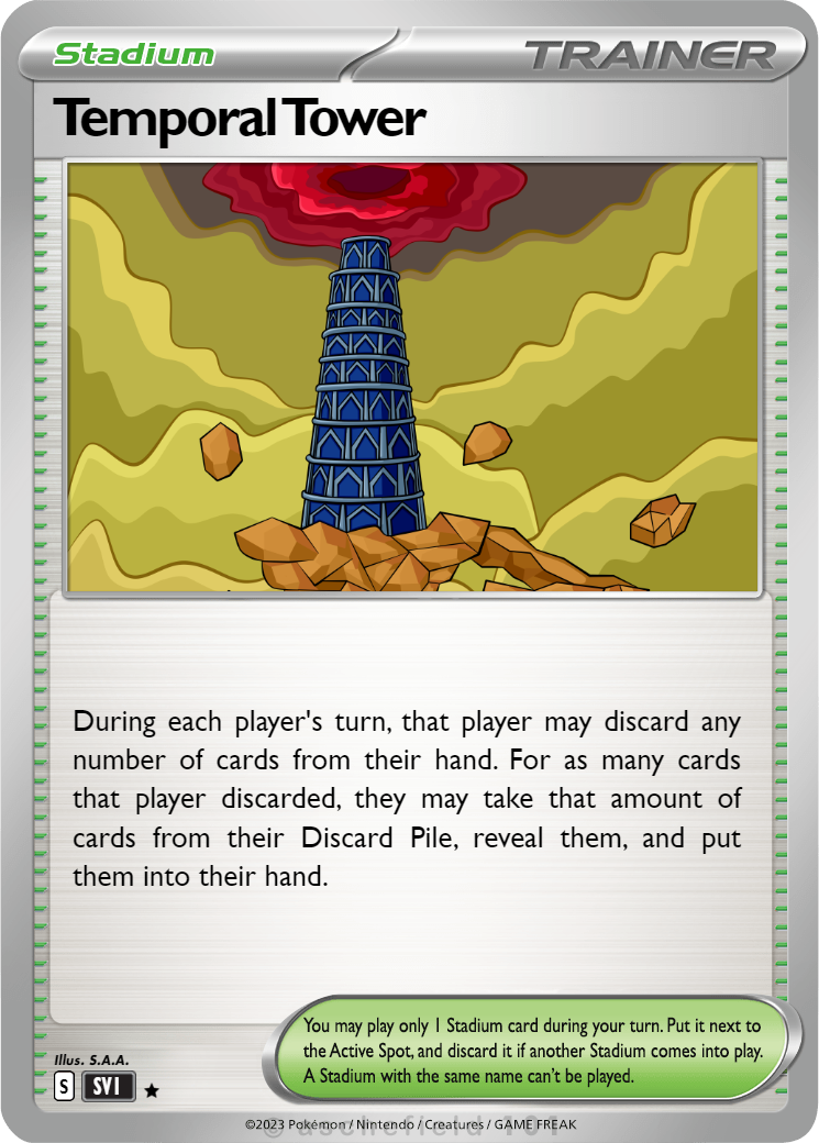 Temporal Tower - Yoshigamer8 | Pokécardmaker.net
