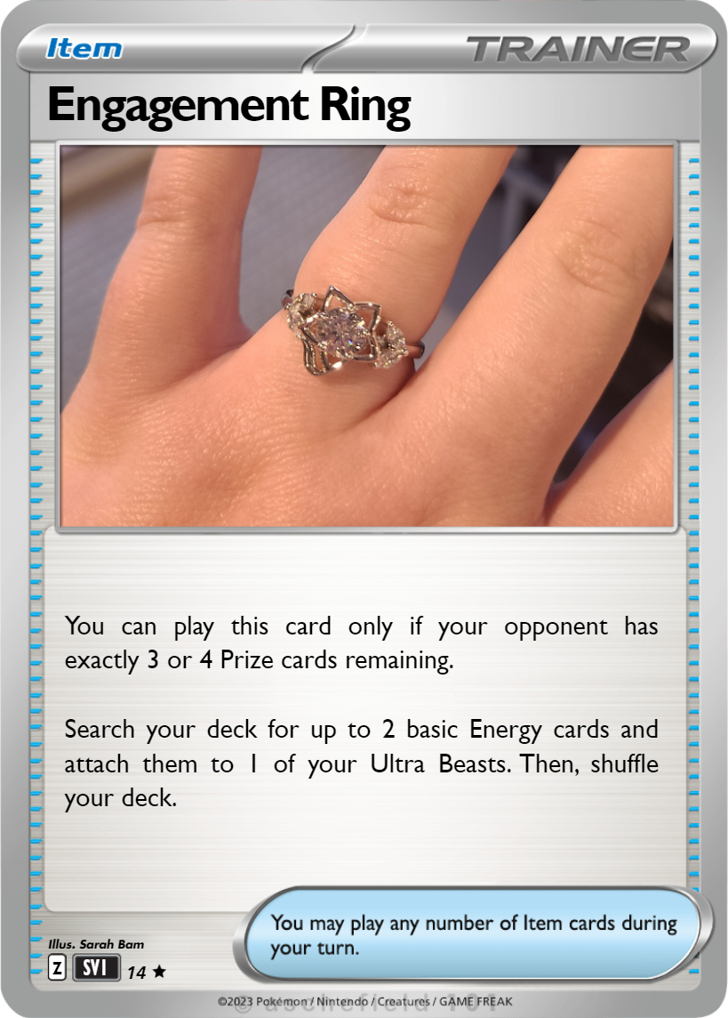 Engagement Ring - ZKing | Pokécardmaker.net