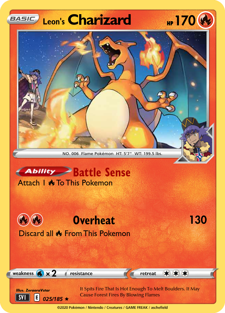 Charizard - ZeraoraVstar | Pokécardmaker.net