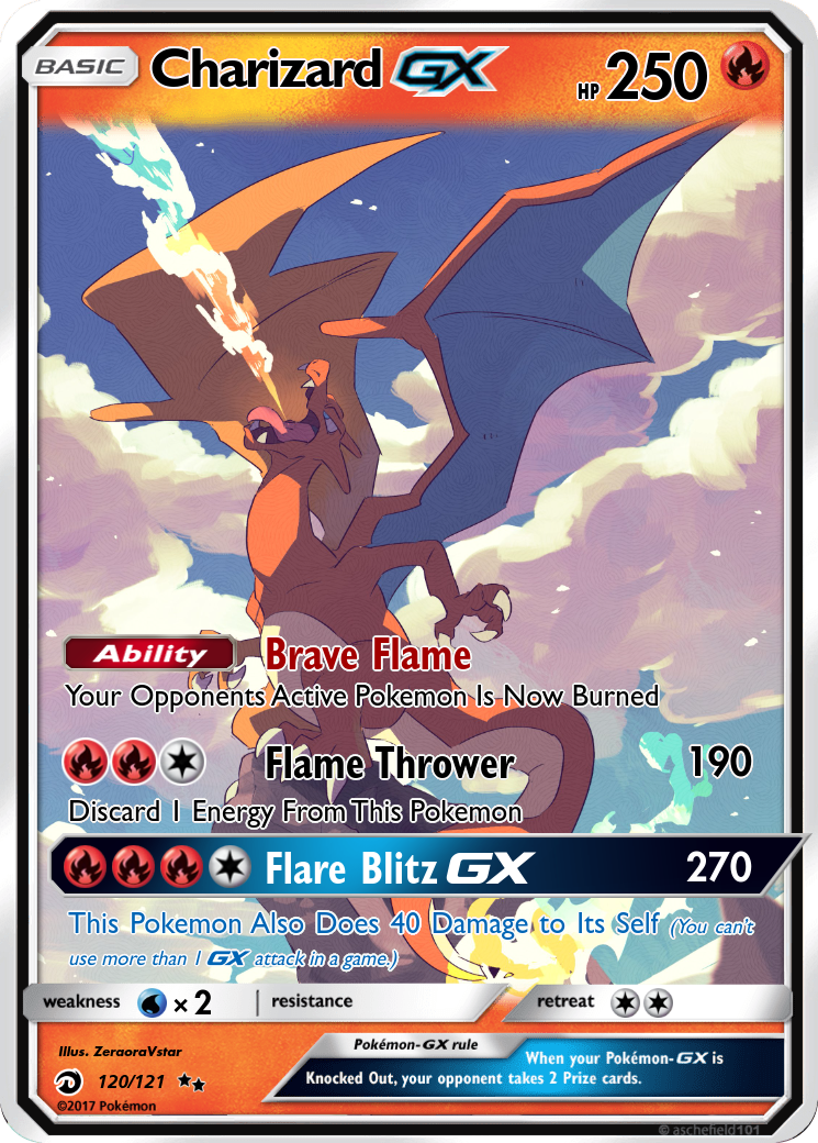 Charizard - ZeraoraVstar | Pokécardmaker.net