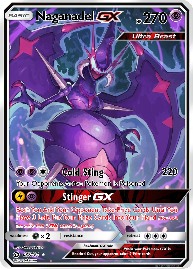 Naganadel - ZeraoraVstar | Pokécardmaker.net