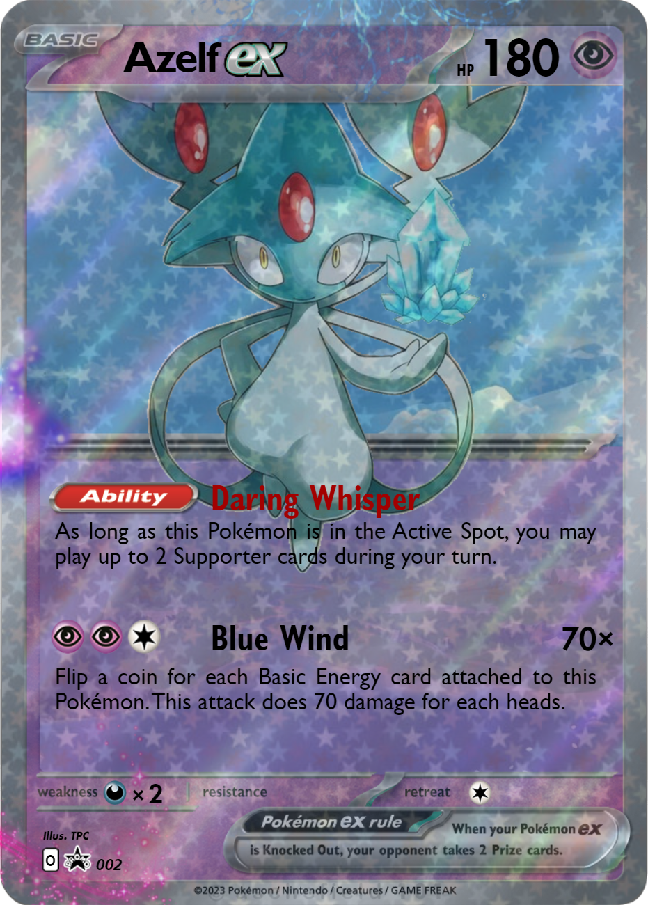 Azelf - ZeroAce | Pokécardmaker.net