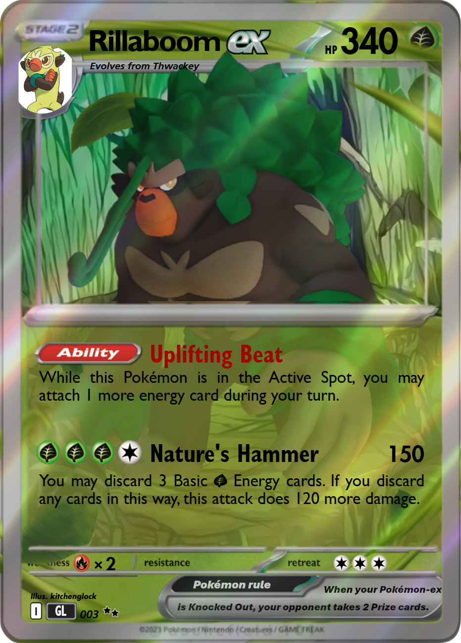Rillaboom - ZeroAce | Pokécardmaker.net
