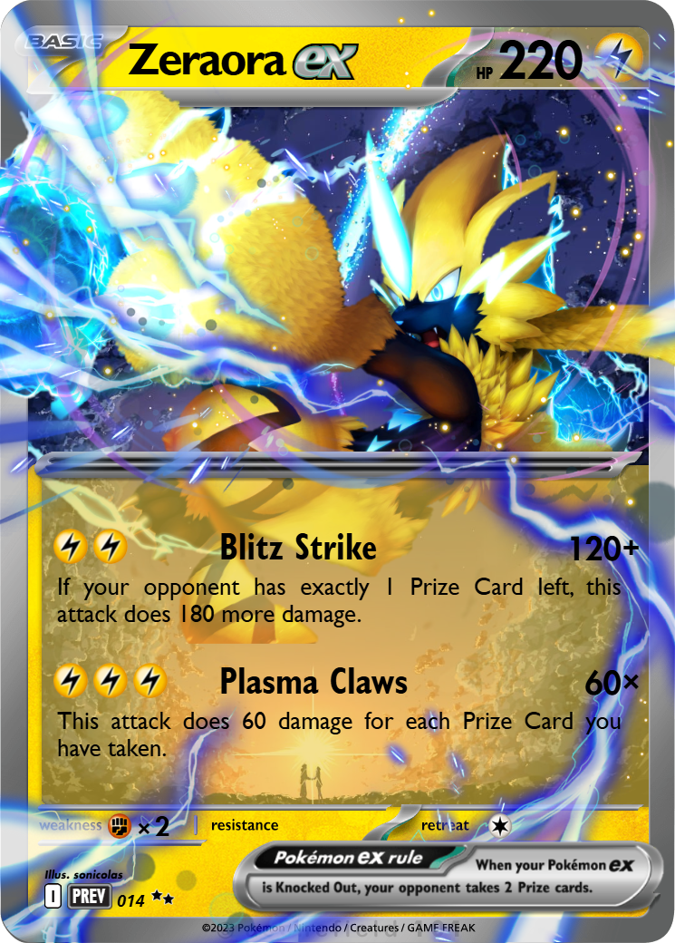 Zeraora - ZeroAce | Pokécardmaker.net