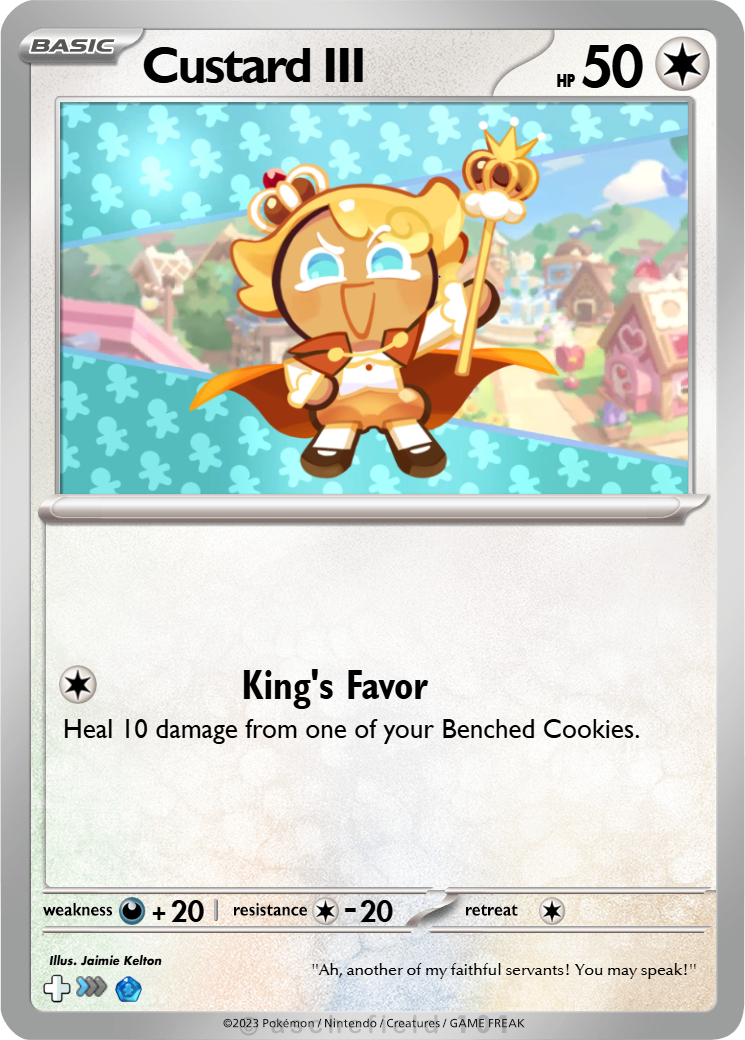 Custard III - Zeuqi | Pokécardmaker.net