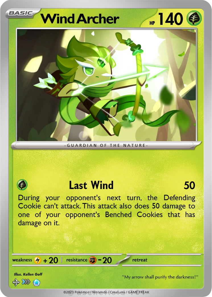 Wind Archer - Zeuqi | Pokécardmaker.net
