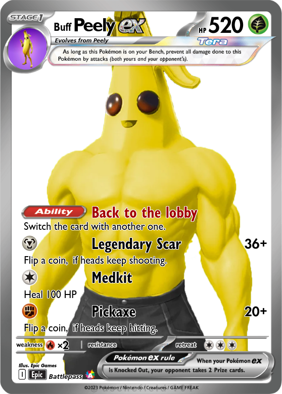 Peely - ZimZim | Pokécardmaker.net