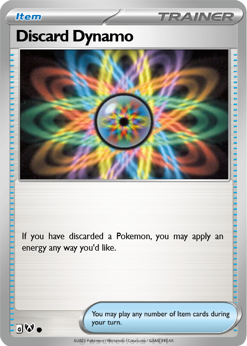 Discard Dynamo - Zoned | Pokécardmaker.net