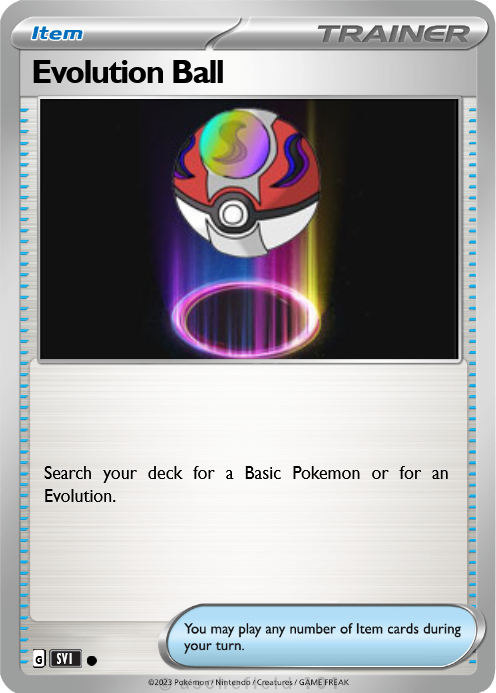 Evolution Ball - Zoned | Pokécardmaker.net