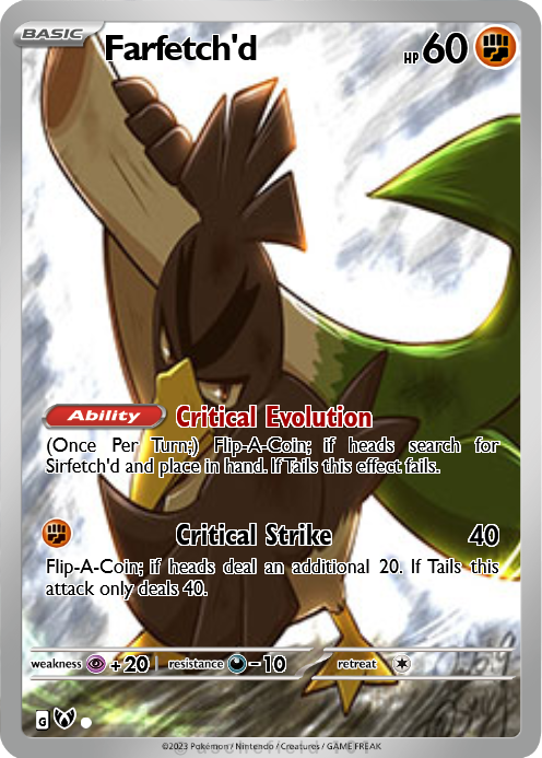 Farfetch'd - Zoned | Pokécardmaker.net