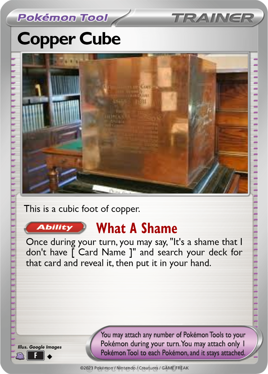 Copper Cube - Zychomp999 | Pokécardmaker.net