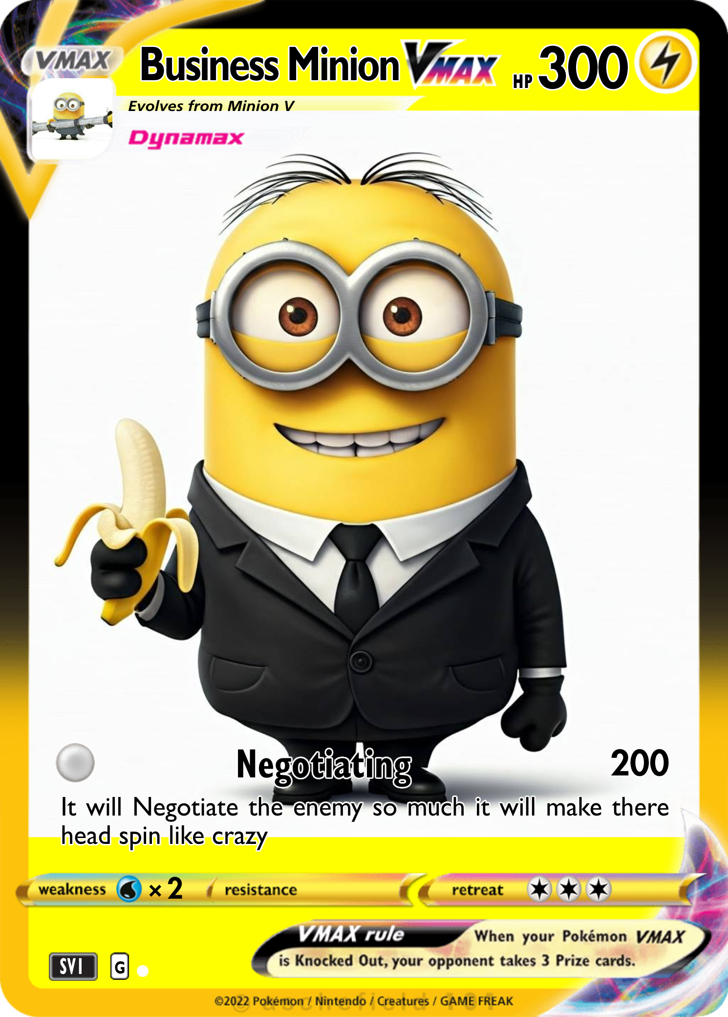 Business Minion - Zzz | Pokécardmaker.net