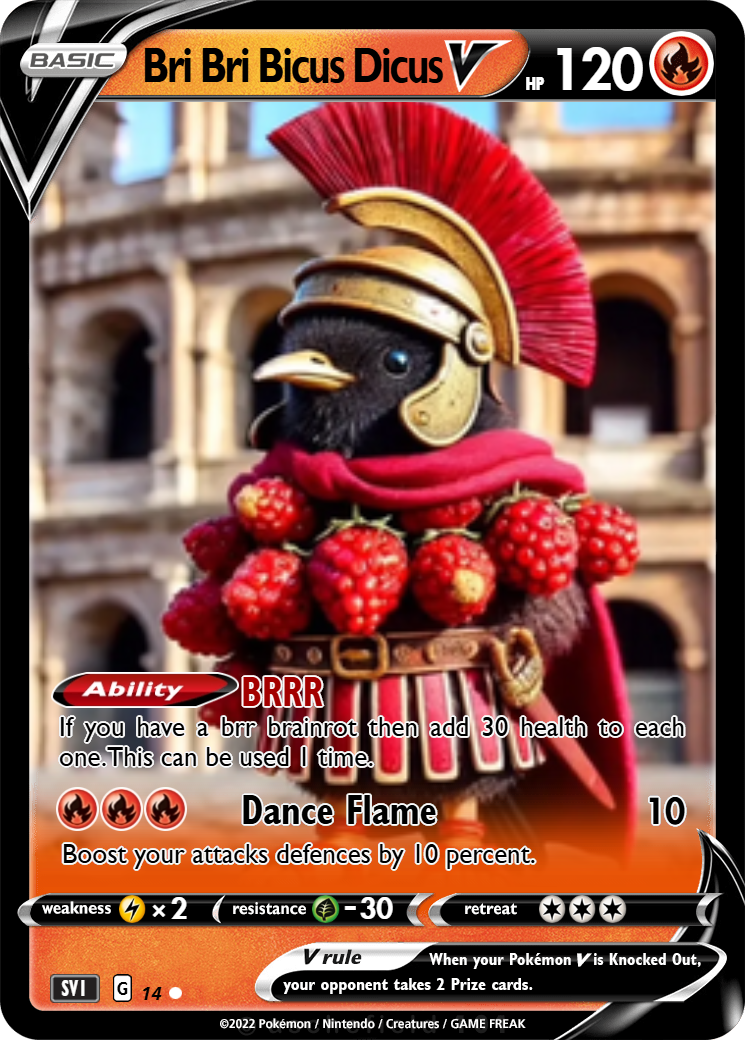 Bri Bri Bicus Dicus - aaqq | Pokécardmaker.net