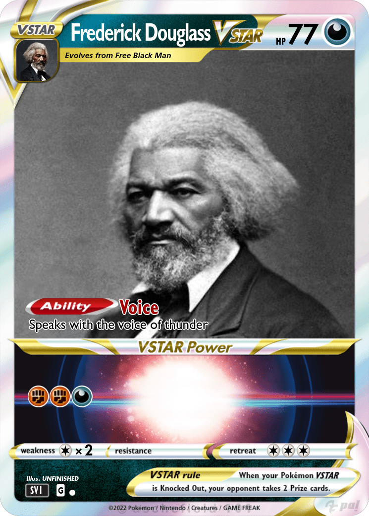 Frederick Douglass - acer | Pokécardmaker.net