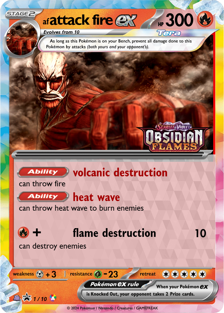 attack fire - adilprime69 | Pokécardmaker.net