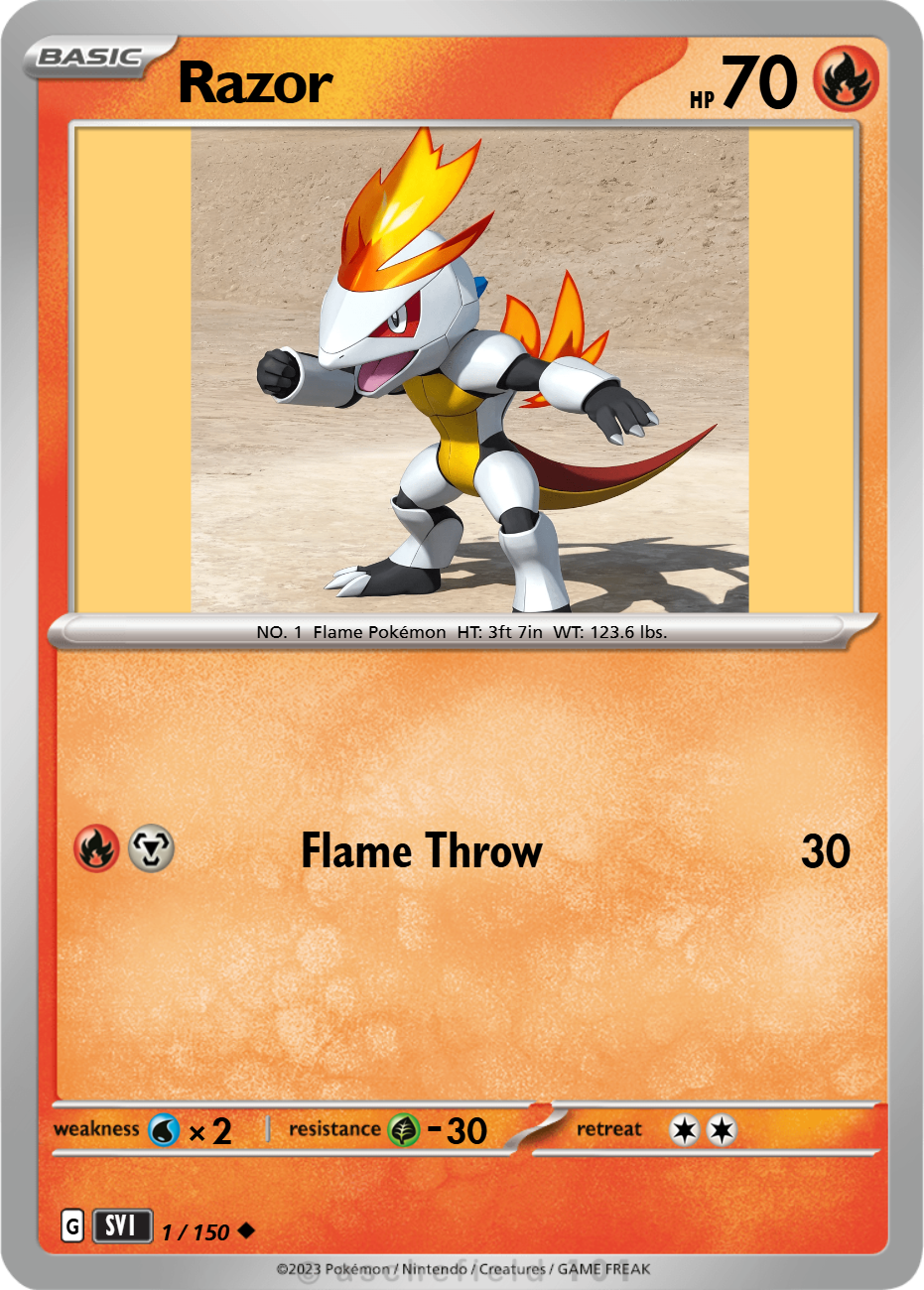 Razor - aidenposton251813 | Pokécardmaker.net