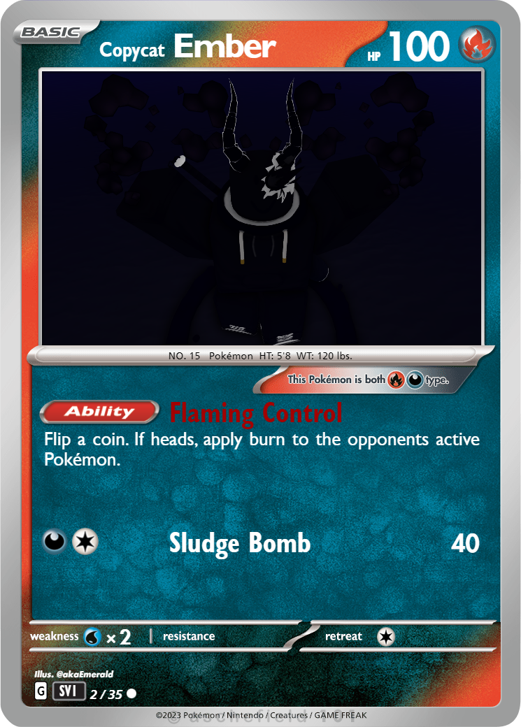 Ember - akaemerald | Pokécardmaker.net