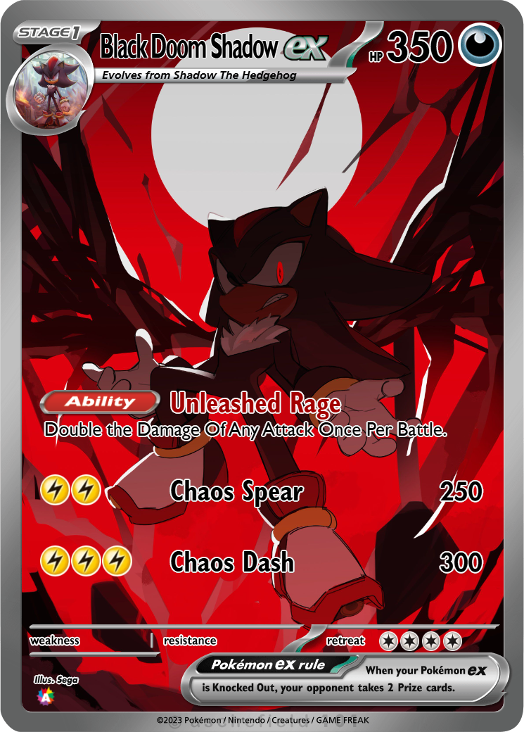 Black Doom Shadow - alexpro1026 | Pokécardmaker.net