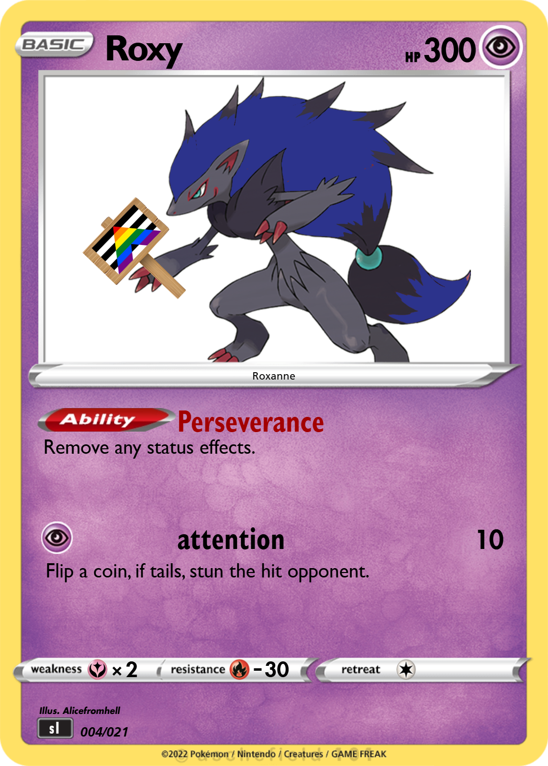 Roxy - aliceromhell | Pokécardmaker.net