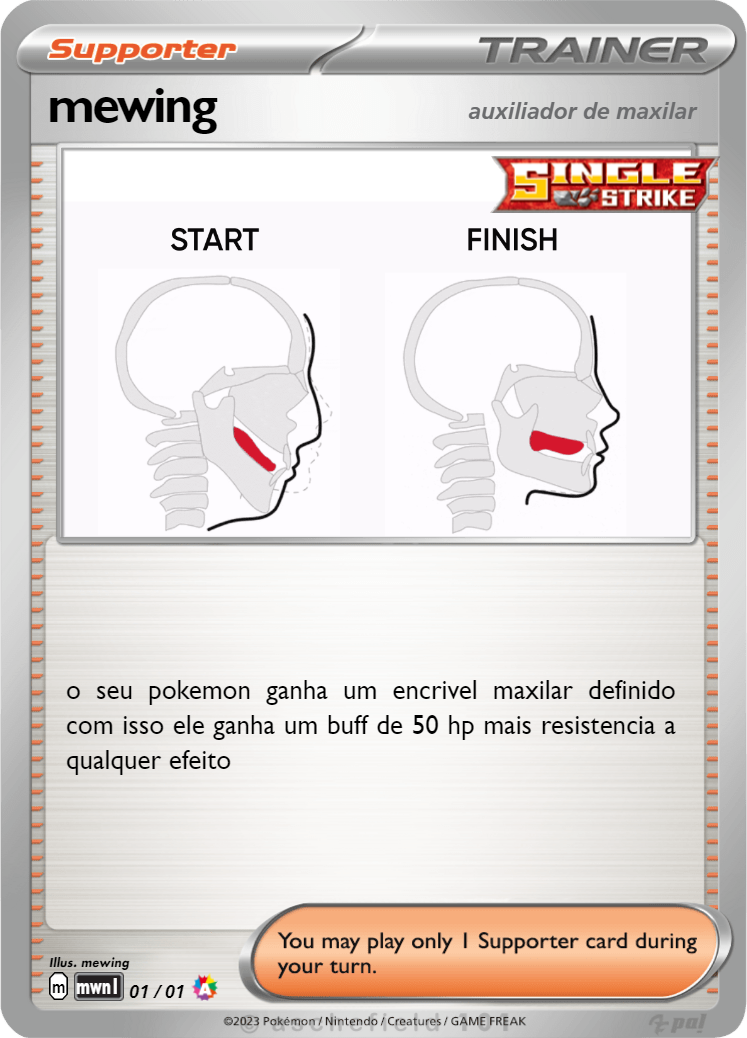 mewing - alves | Pokécardmaker.net