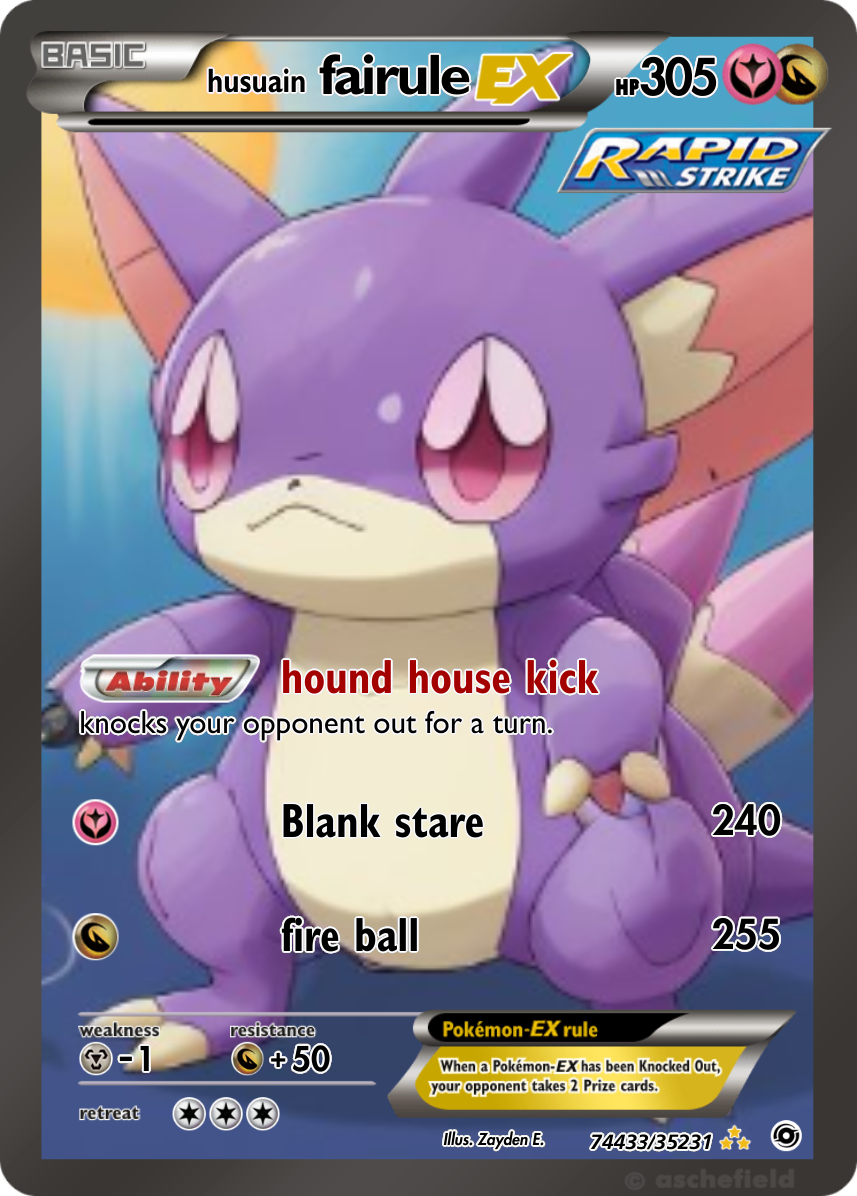 fairule - aqua9908yt | Pokécardmaker.net