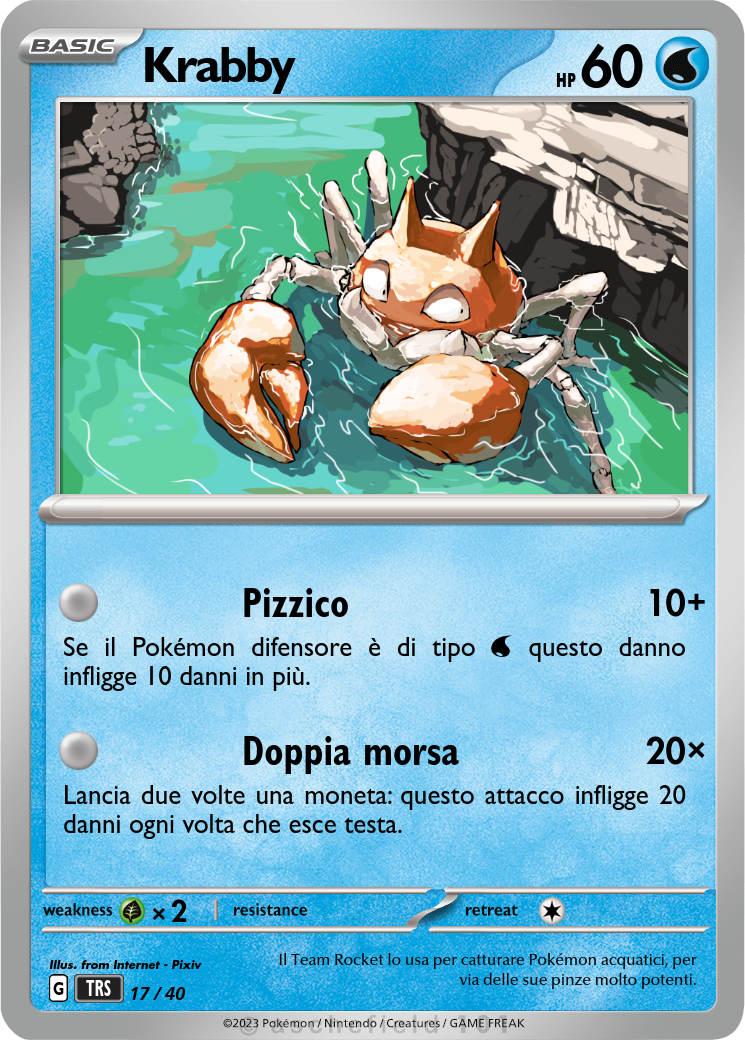 Krabby - arteo79 | Pokécardmaker.net