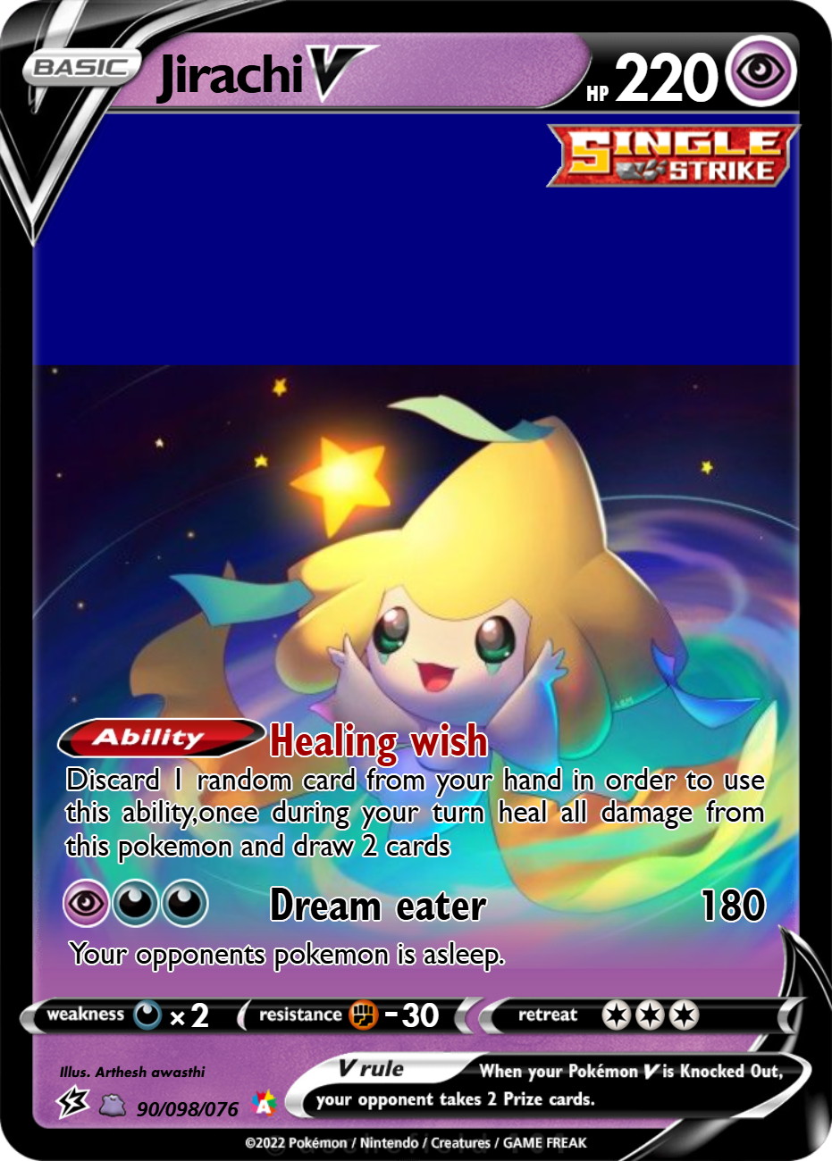 Jirachi - arthesh | Pokécardmaker.net