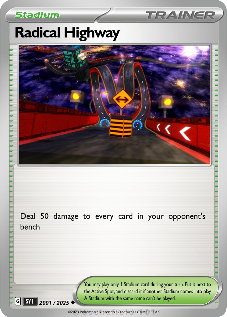 Radical Highway - ascratcherguy | Pokécardmaker.net