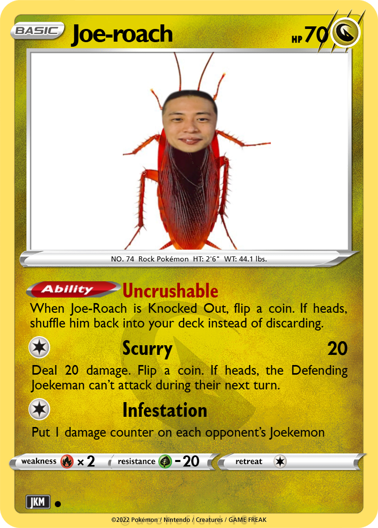 Joe-roach - asiamarienguyen | Pokécardmaker.net