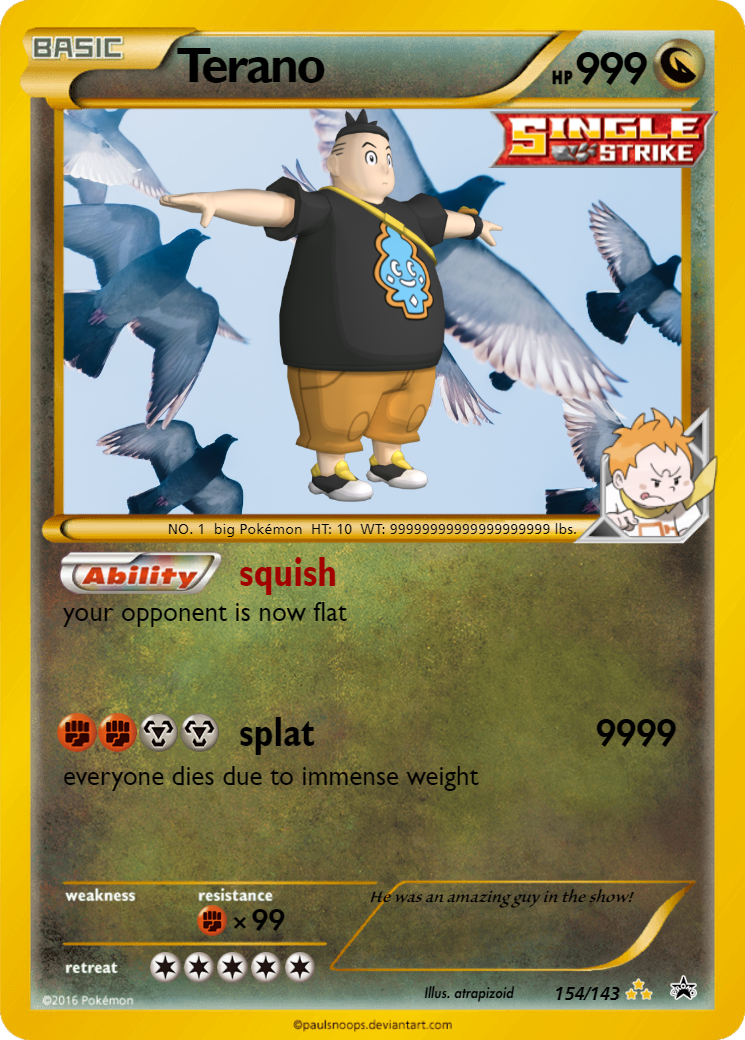 Terano - atrapizoid | Pokécardmaker.net