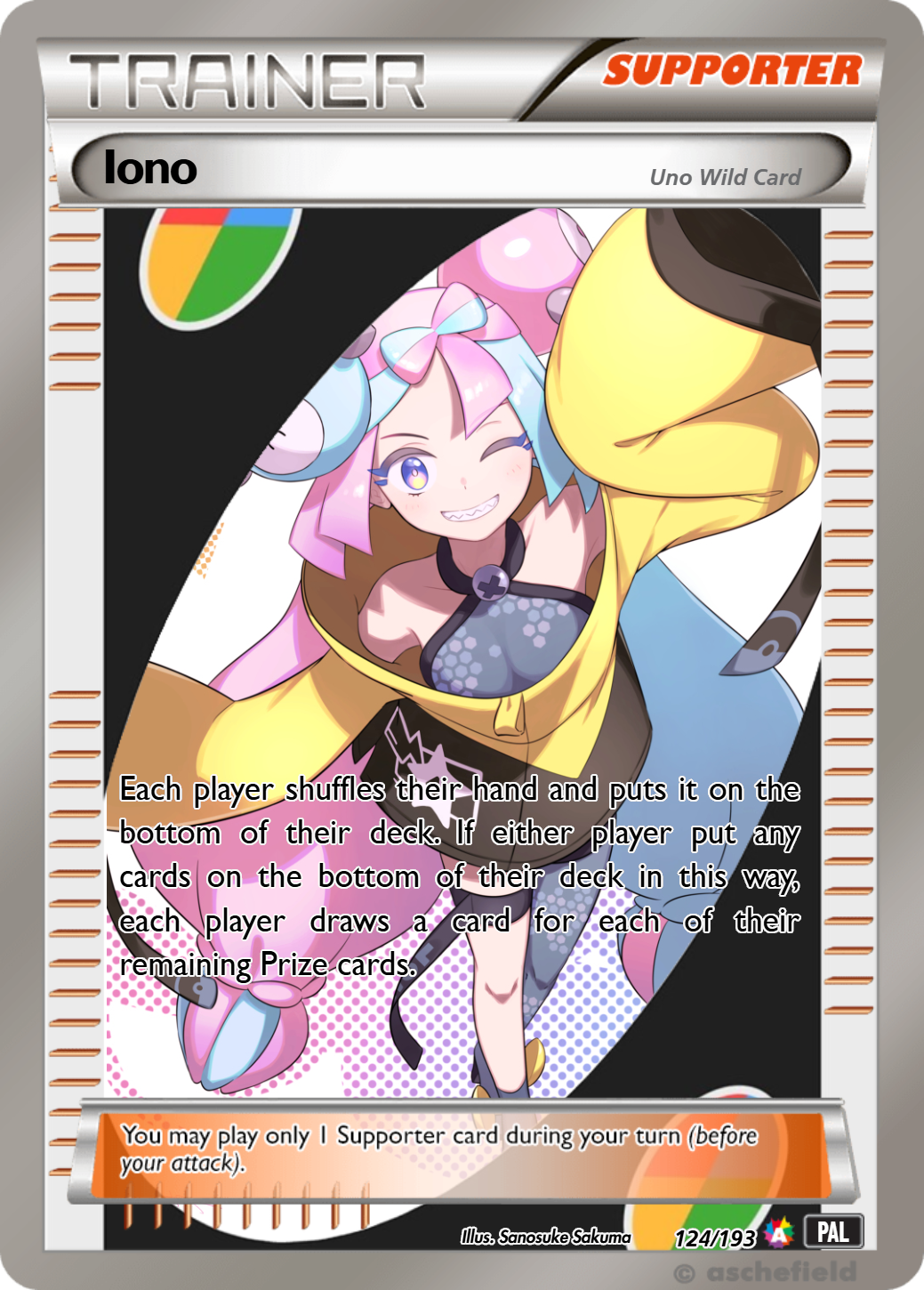 Iono - ayoGART | Pokécardmaker.net