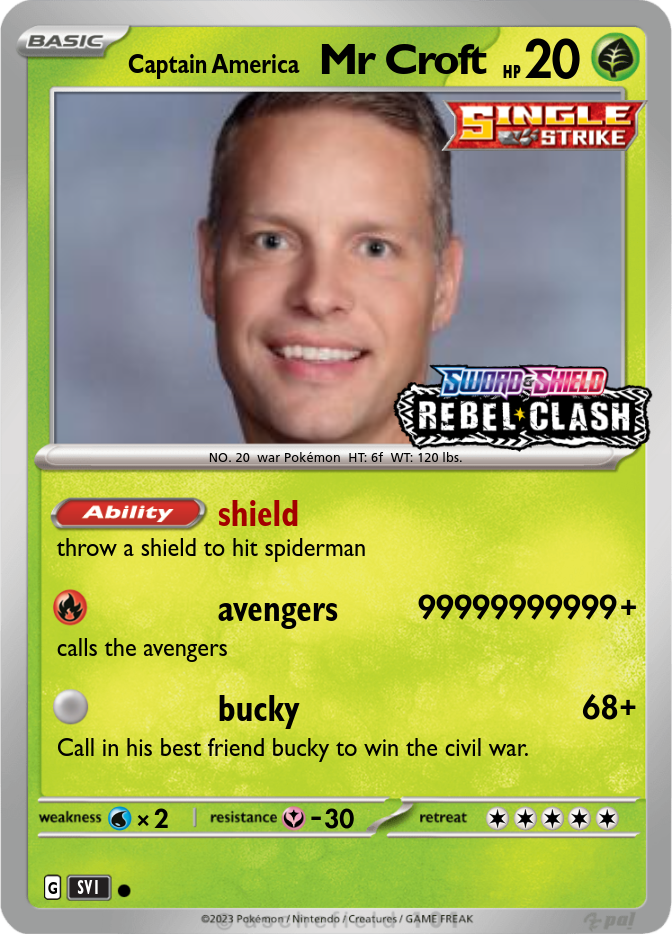 Mr Croft - badbobbad09 | Pokécardmaker.net