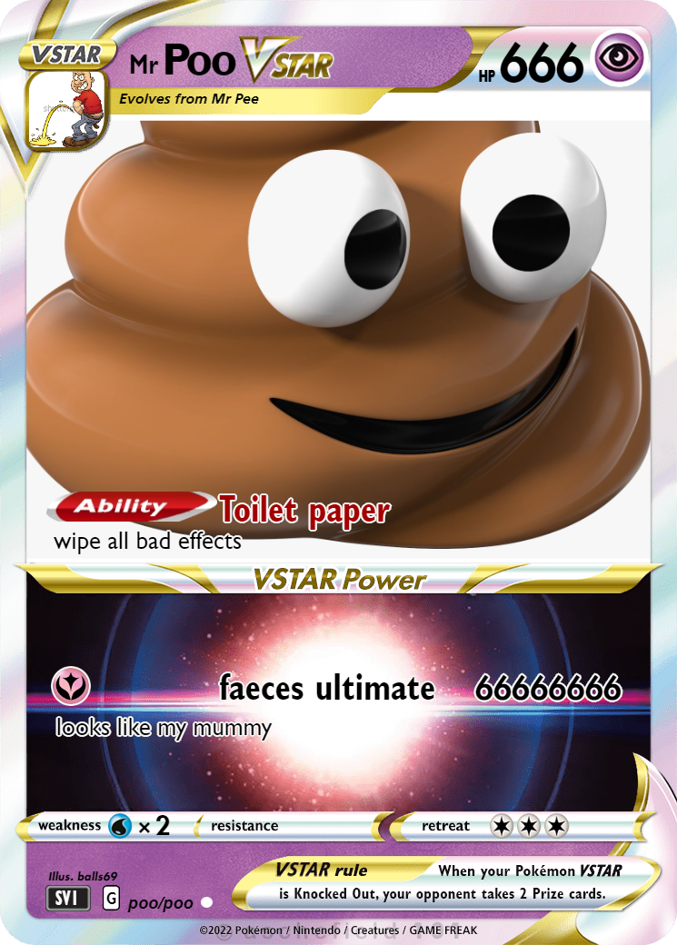 Poo - balls69 | Pokécardmaker.net