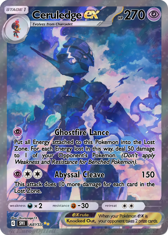 Ceruledge - bambotron | Pokécardmaker.net