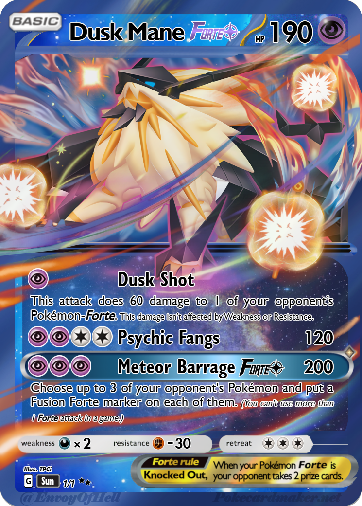 Dusk Mane - bambotron | Pokécardmaker.net