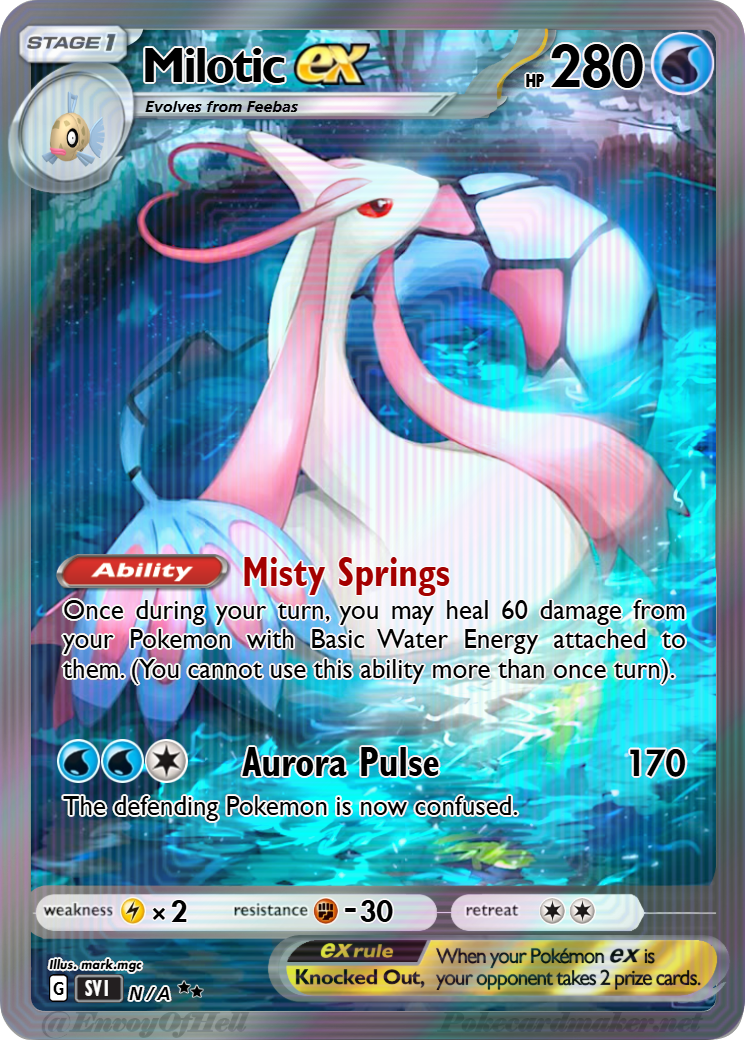 Milotic - bambotron | Pokécardmaker.net