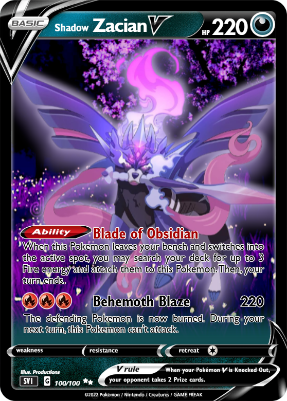 Zacian - bambotron | Pokécardmaker.net