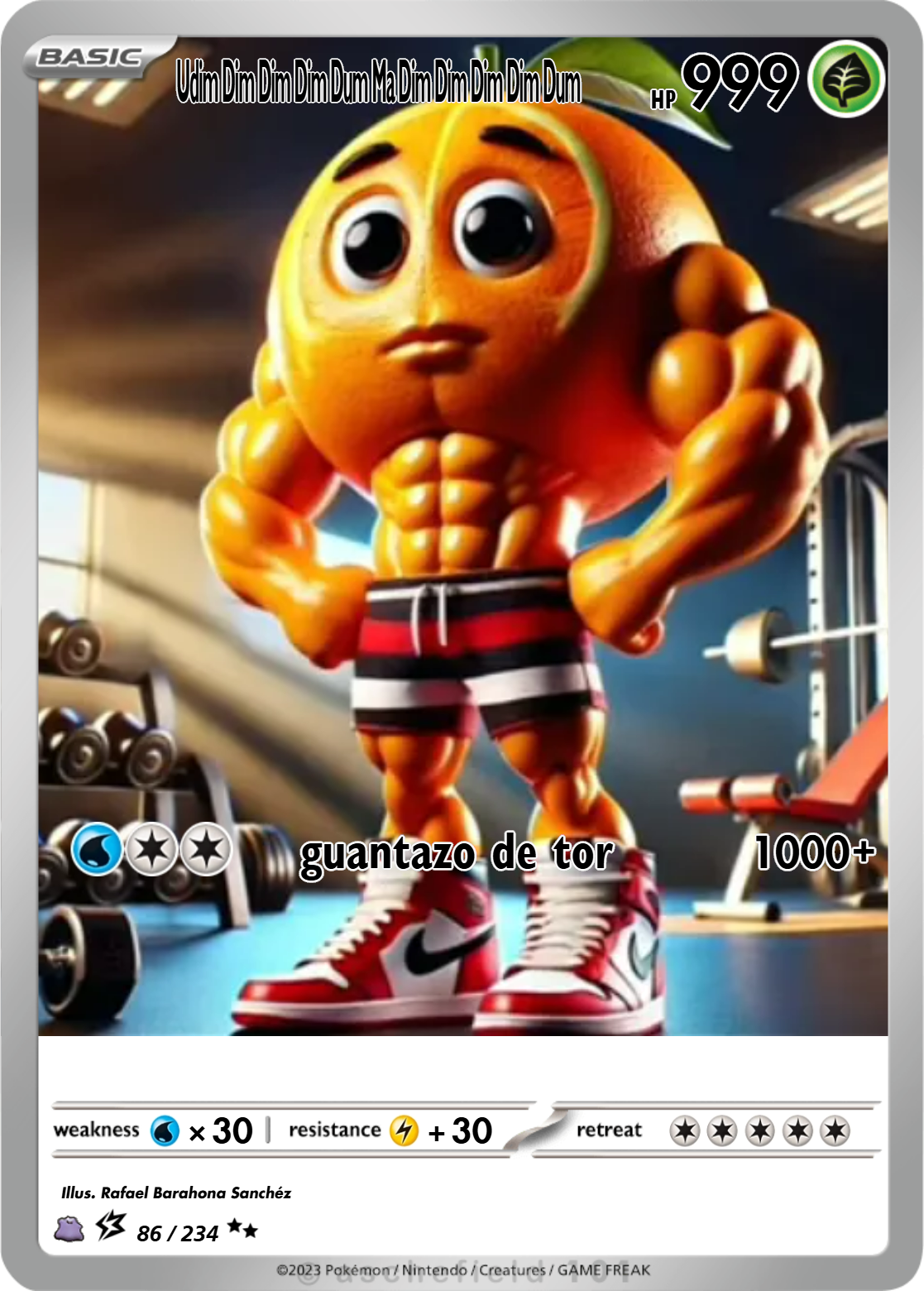 Udim Dim Dim Dim Dum Ma Dim Dim Dim Dim Dum - barahona | Pokécardmaker.net