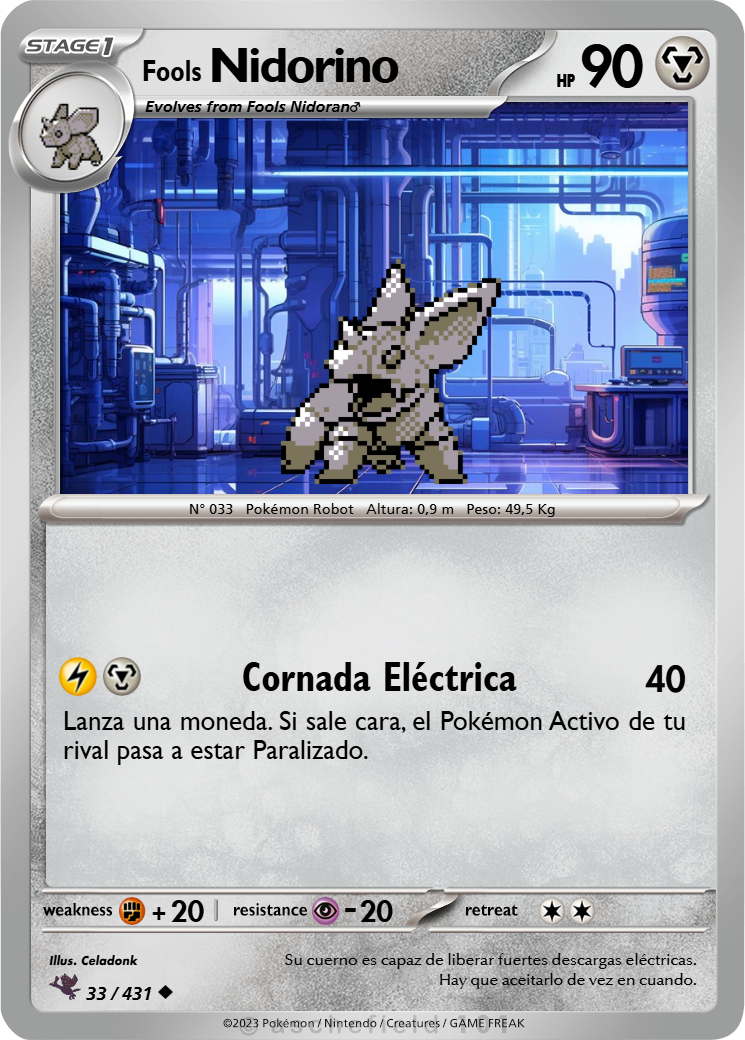 Nidorino - batacsm | Pokécardmaker.net