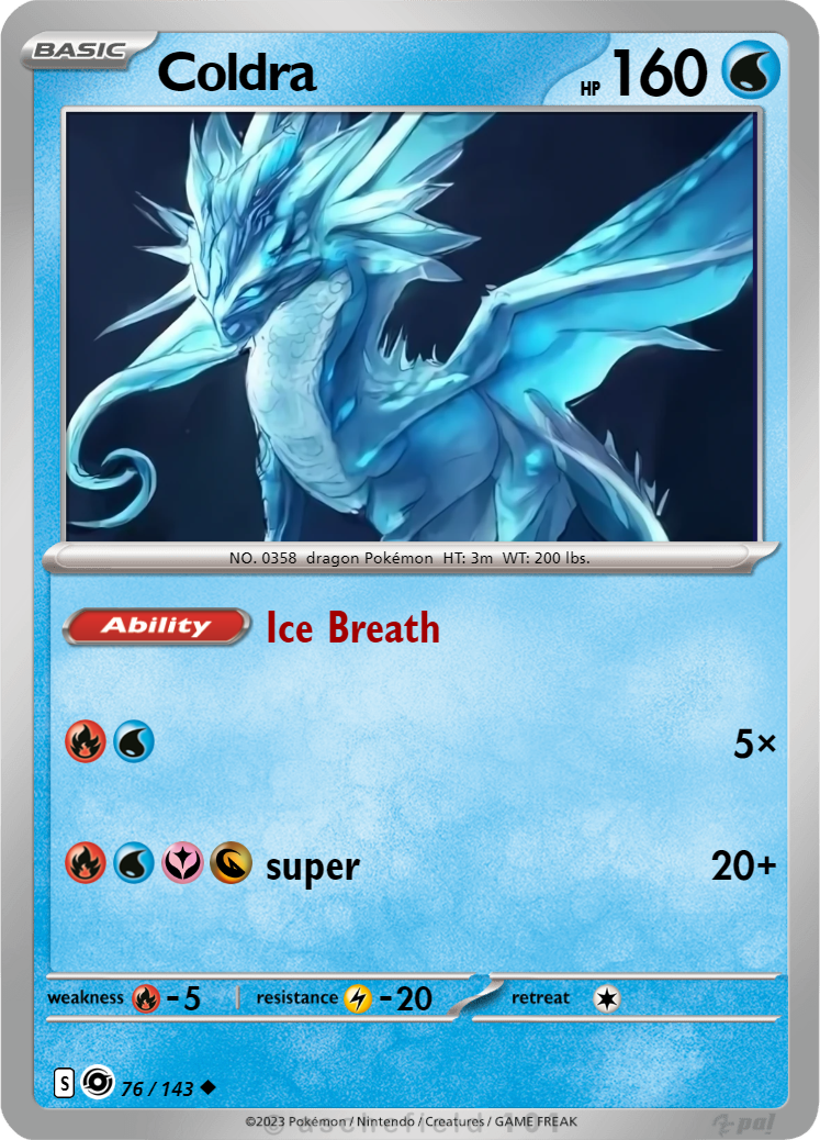 Coldra - batflash101 | Pokécardmaker.net