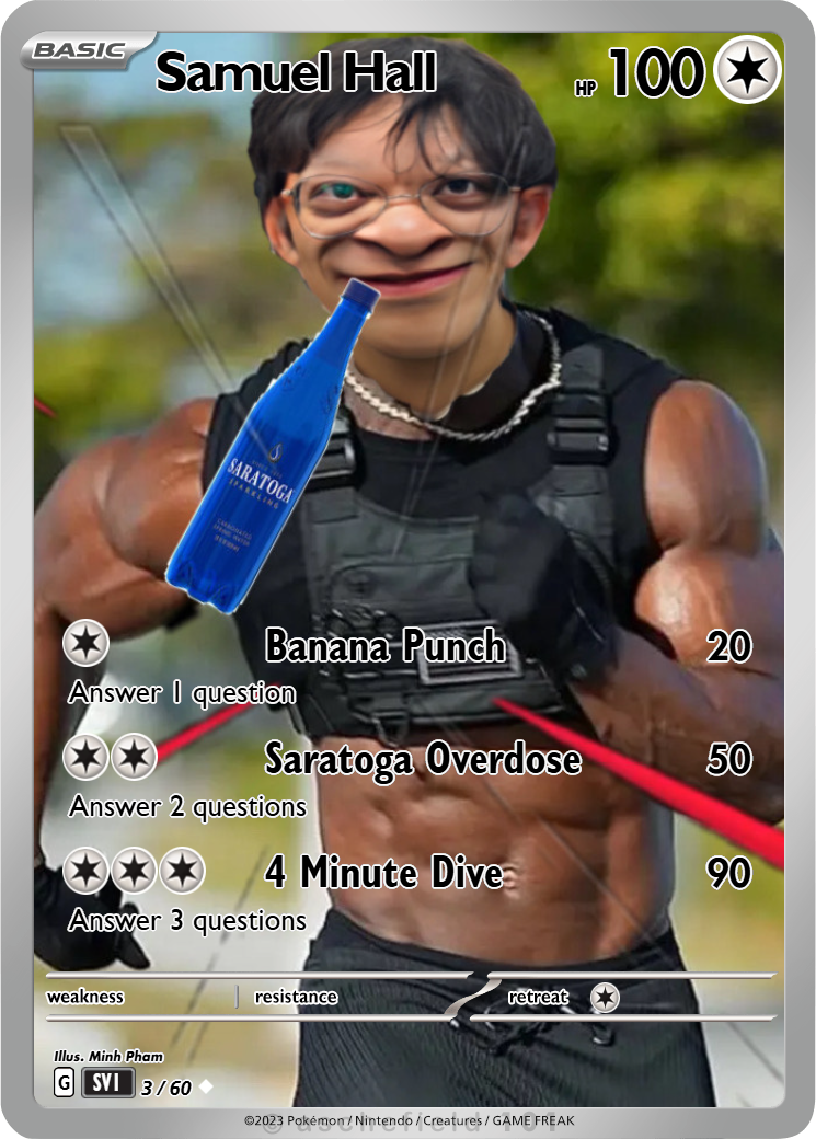 Samuel Hall - batminh | Pokécardmaker.net