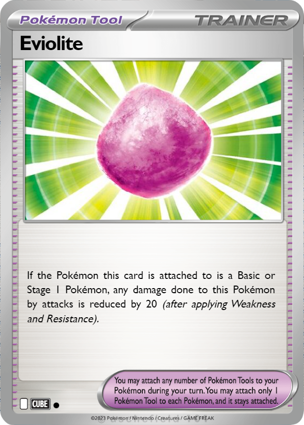 Eviolite - bepisqueen | Pokécardmaker.net