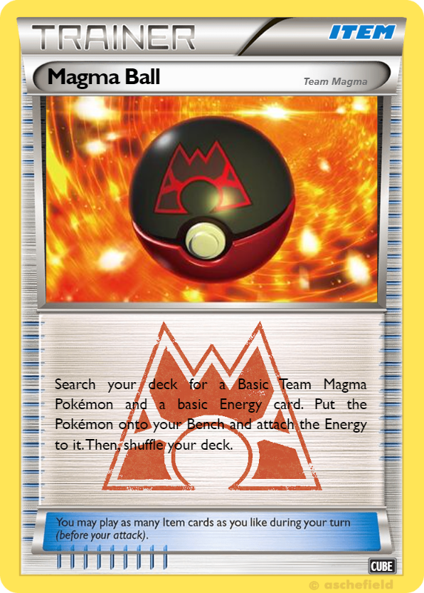 Magma Ball - bepisqueen | Pokécardmaker.net