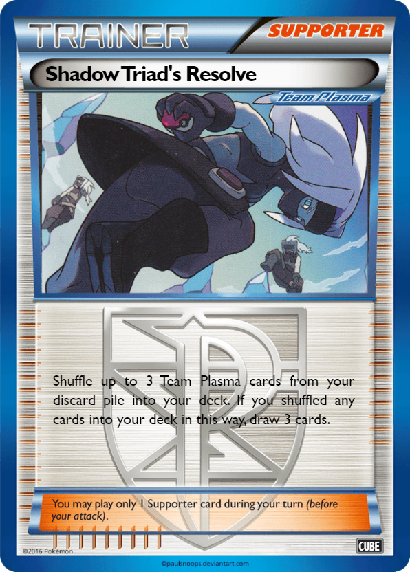 Shadow Triad's Resolve - bepisqueen | Pokécardmaker.net