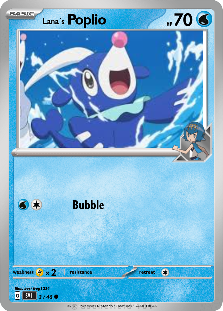 Poplio - bestfrog1234 | Pokécardmaker.net