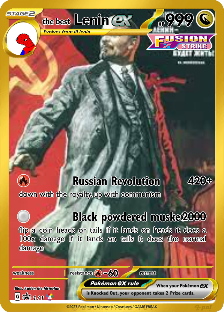 Lenin - bigbubba | Pokécardmaker.net
