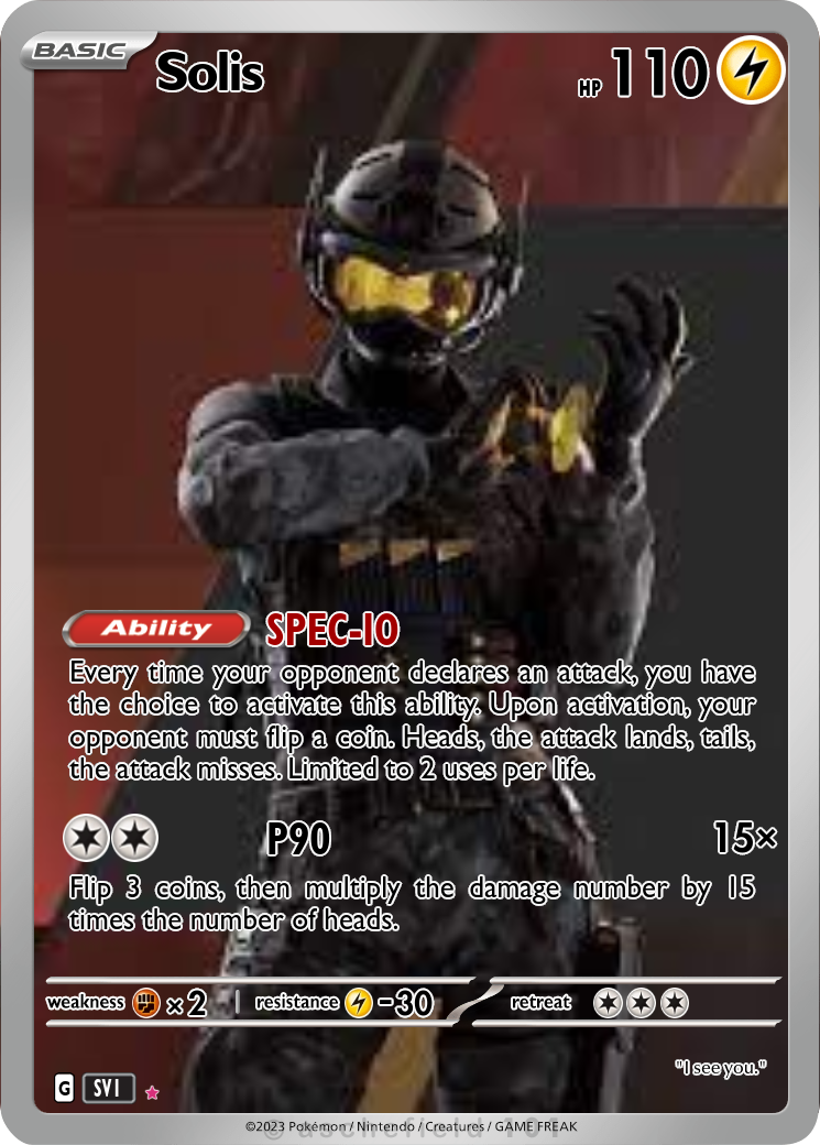 Solis - bigtrex1211 | Pokécardmaker.net